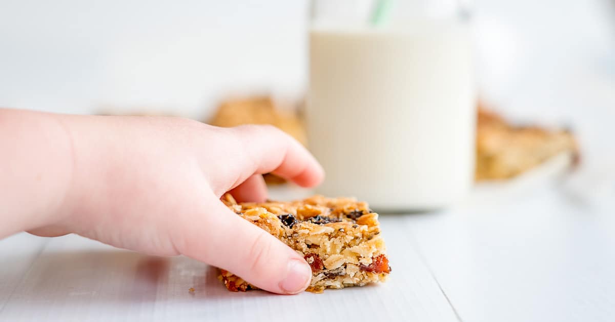 Oat Slice Recipe - My Kids Lick The Bowl