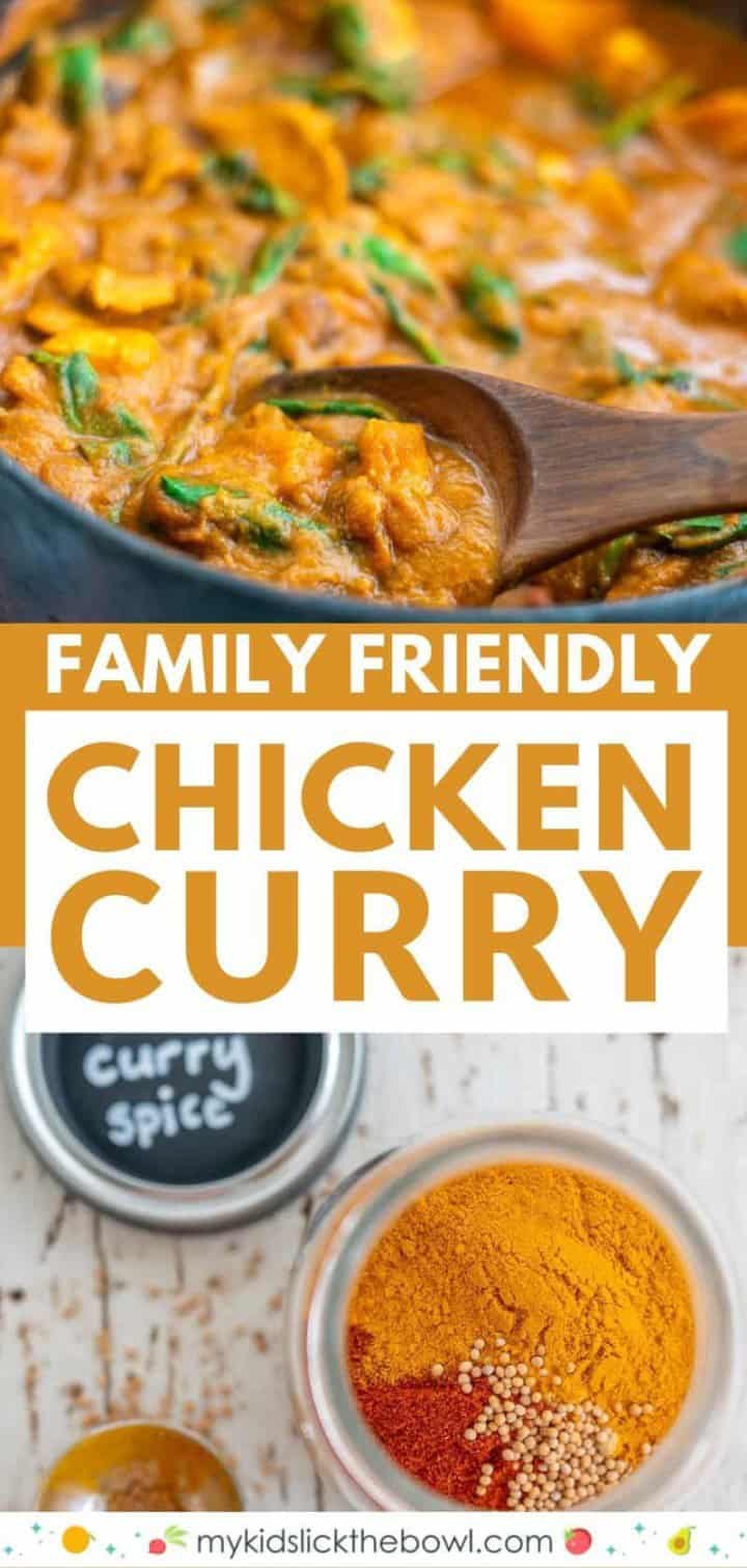 Chicken Curry For Kids - Veggie Loaded - My Kids Lick The Bowl