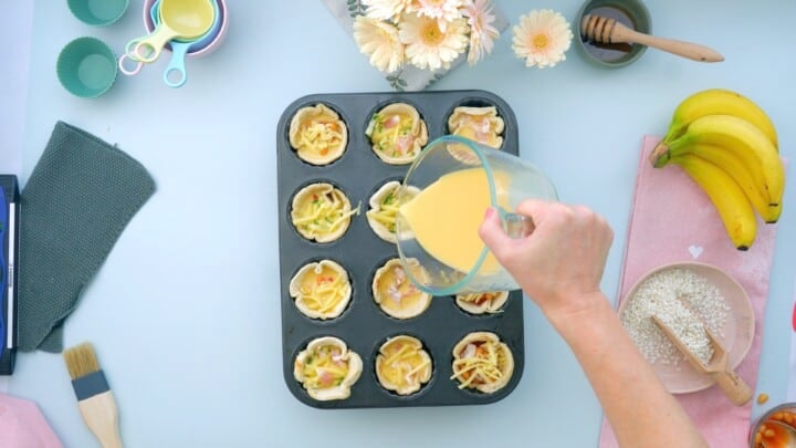 Bread cases | A Quick and Easy way to make Mini Quiches!