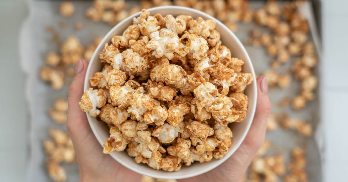 Easy Cinnamon Popcorn - My Kids Lick The Bowl