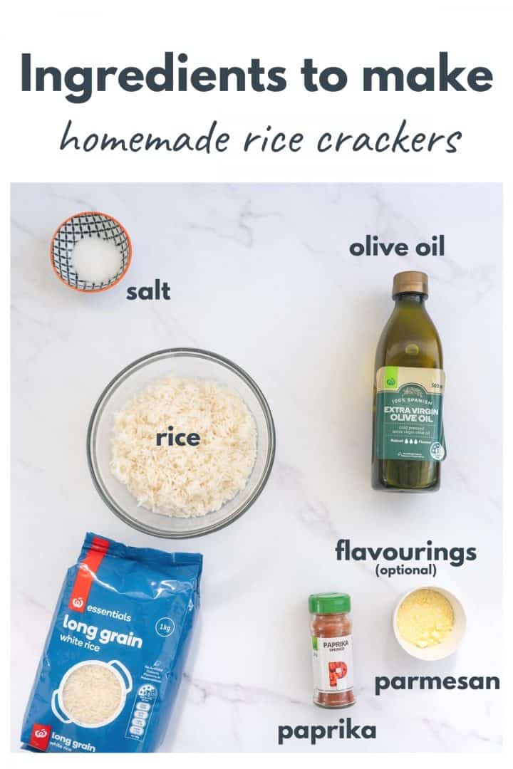 Homemade Rice Crackers | My Kids Lick The Bowl