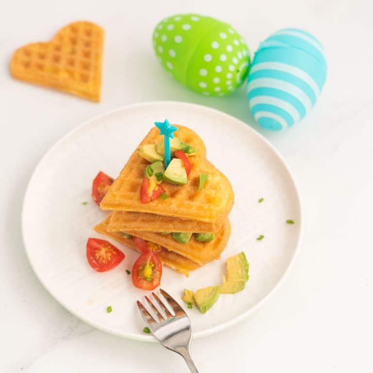 5 Minute Egg Waffles (Keto Friendly) - My Kids Lick The Bowl