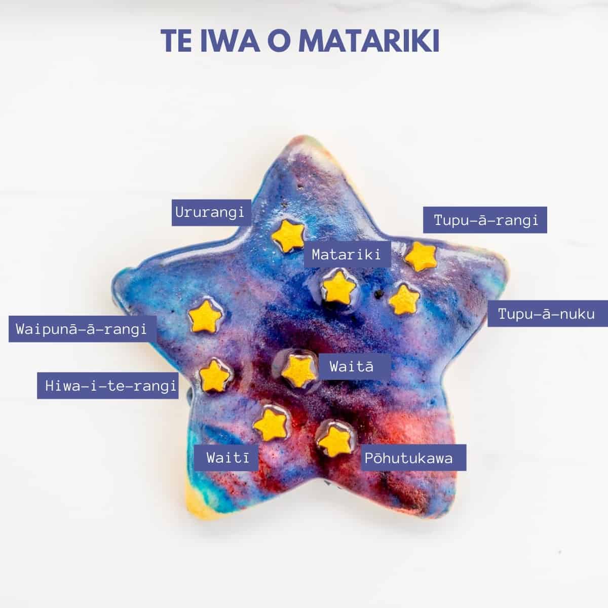 Galaxy Iced Cookies - For Matariki - Kids Baking Project