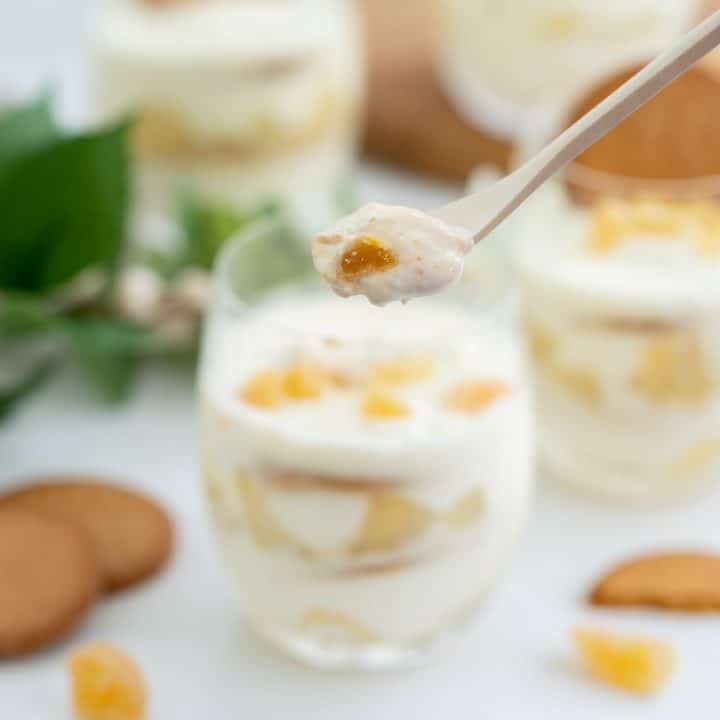 Yogurt Parfait with Pear and Ginger - My Kids Lick The Bowl