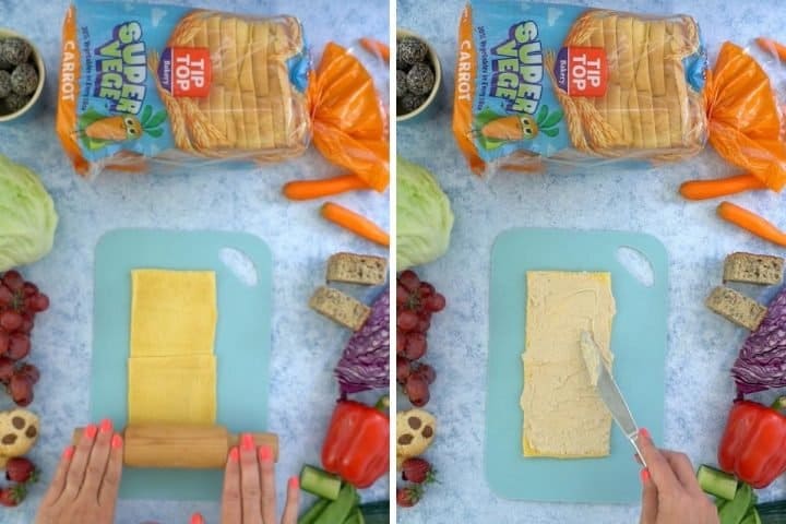 Pinwheel Sandwiches 3 Ways - My Kids Lick The Bowl