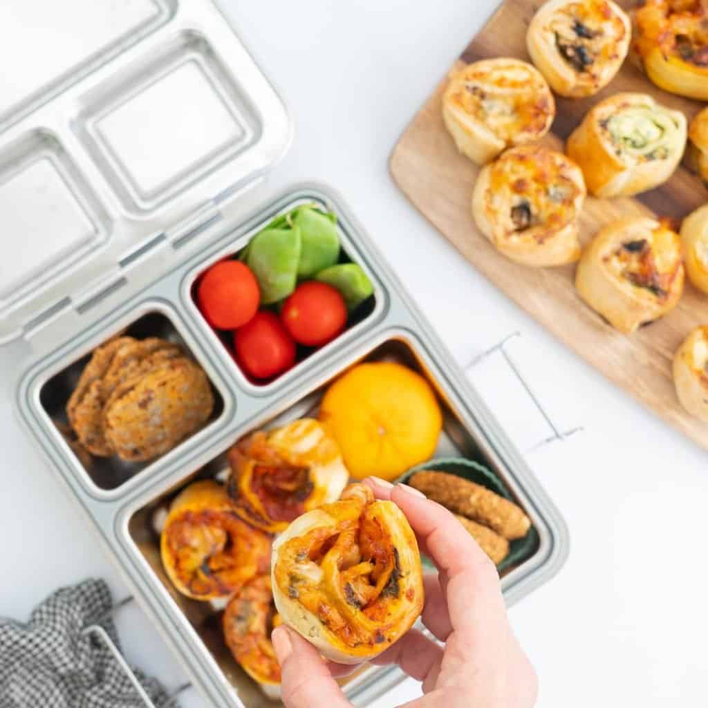 Pizza Scrolls - Puff Pastry - My Kids Lick The Bowl