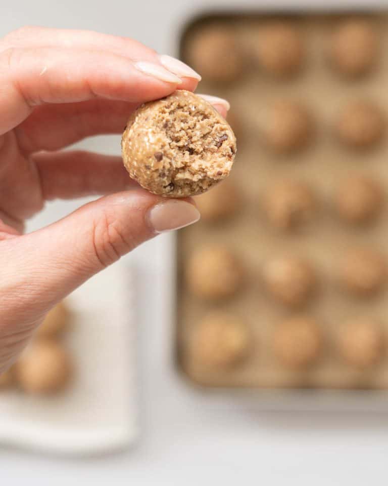 Vegan Banana Bread Bites - My Kids Lick The Bowl