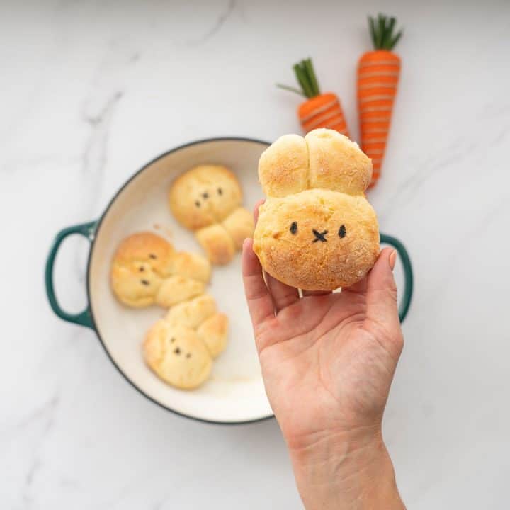 Gluten-Free Bunny Buns - My Kids Lick The Bowl