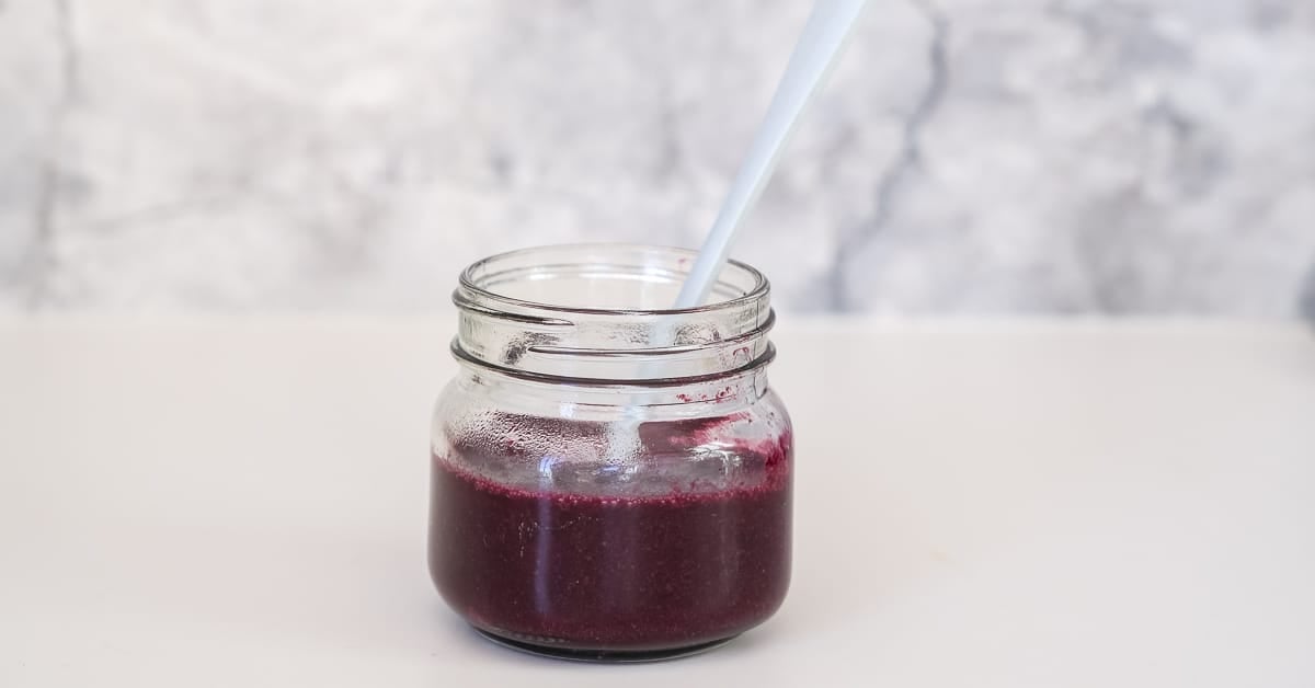 Blueberry Puree - My Kids Lick The Bowl