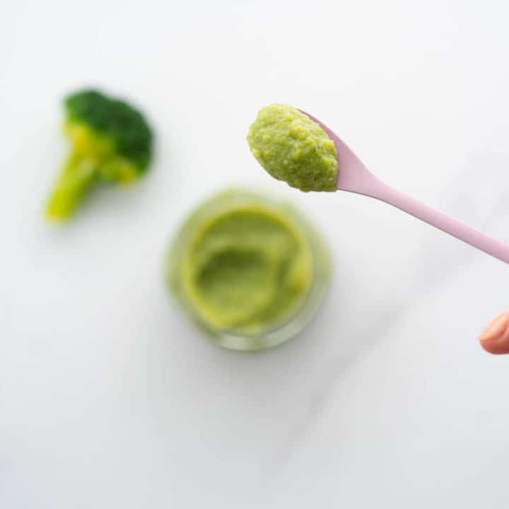 Broccoli Puree - My Kids Lick The Bowl