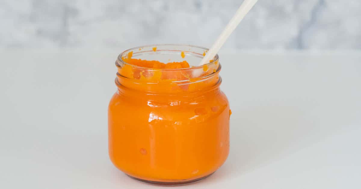 Carrot Puree - My Kids Lick The Bowl