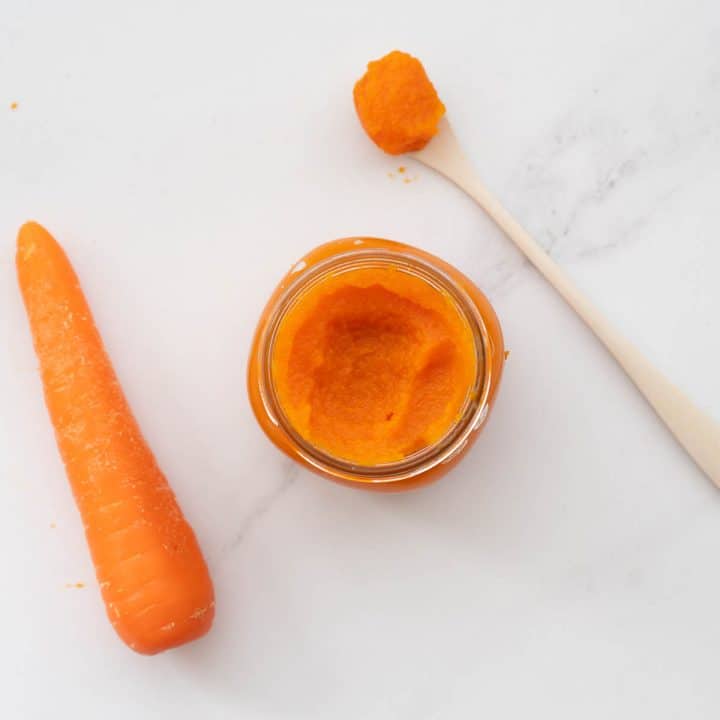 Carrot Puree - My Kids Lick The Bowl