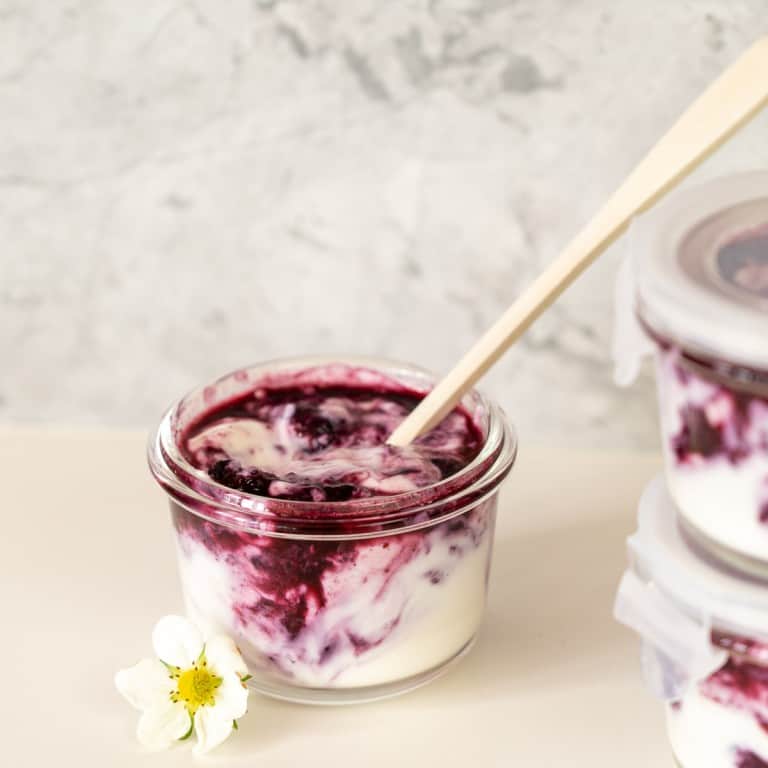 Blueberry Yogurt - My Kids Lick The Bowl