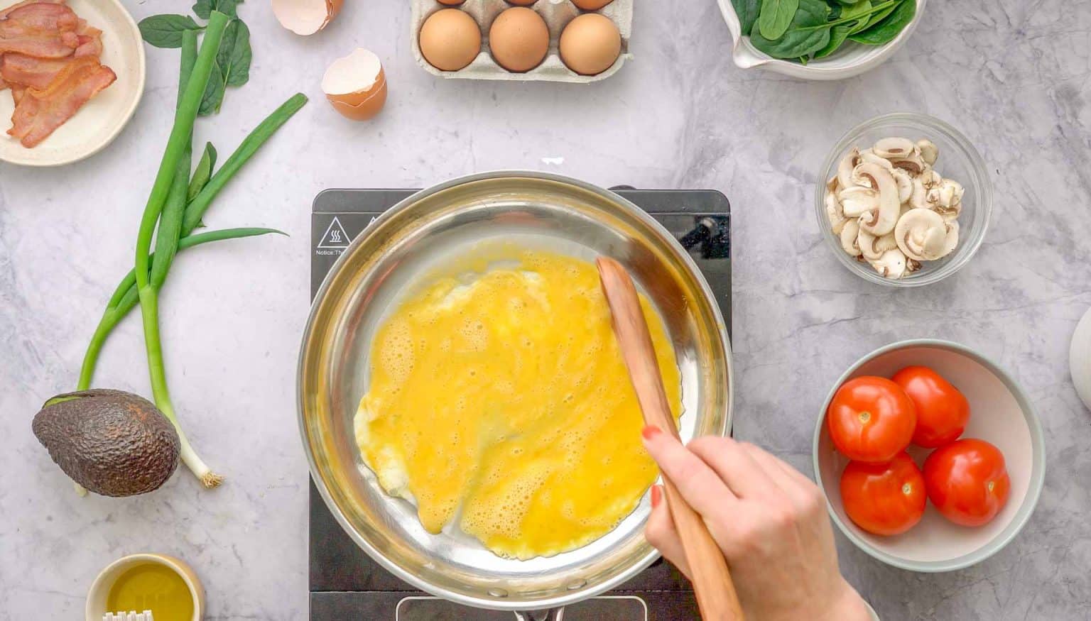 Rice Paper Omelette - My Kids Lick The Bowl