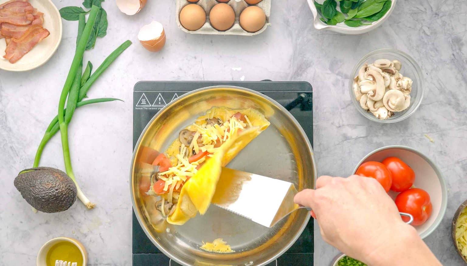 Rice Paper Omelette - My Kids Lick The Bowl