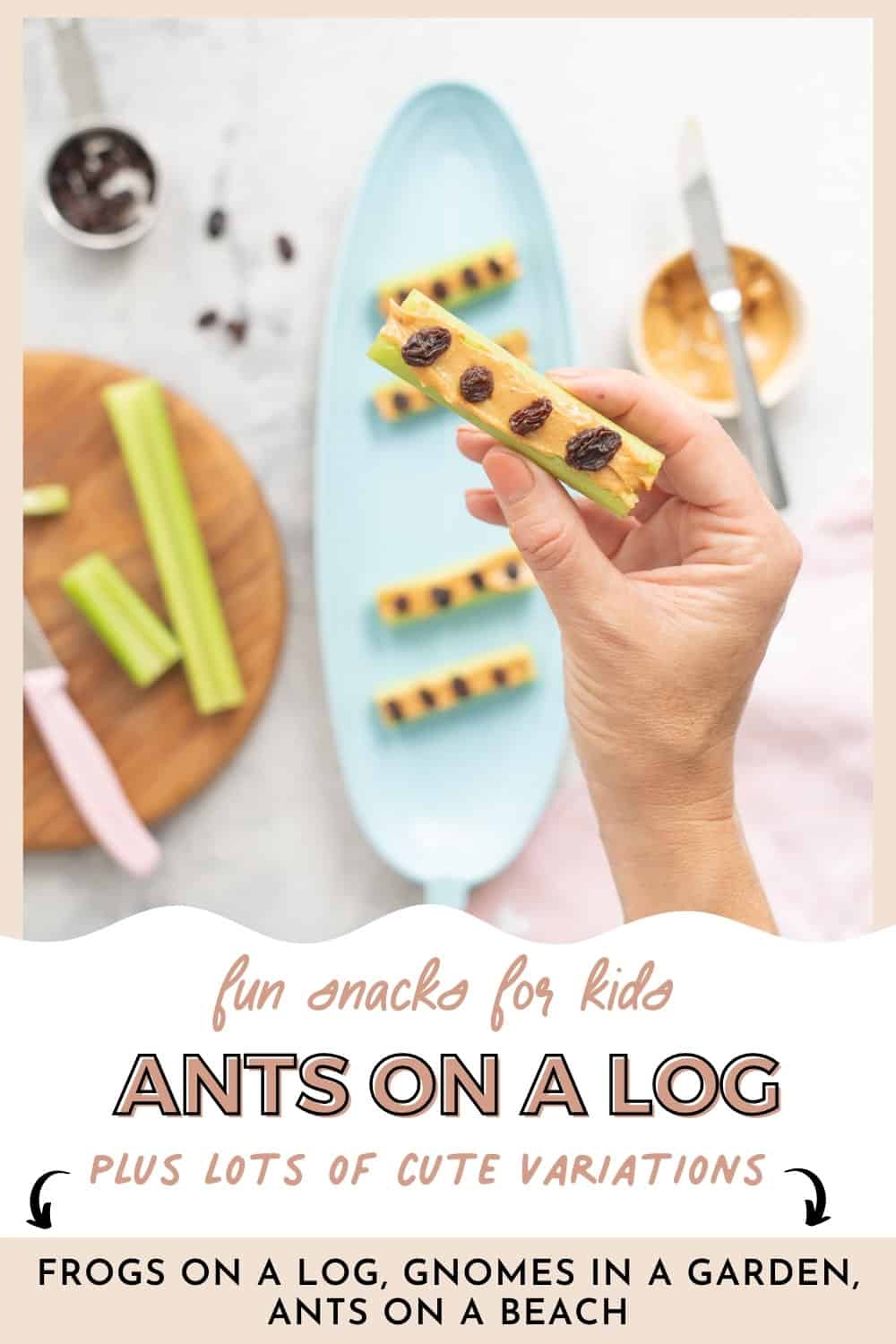 Ants on a log - My Kids Lick The Bowl