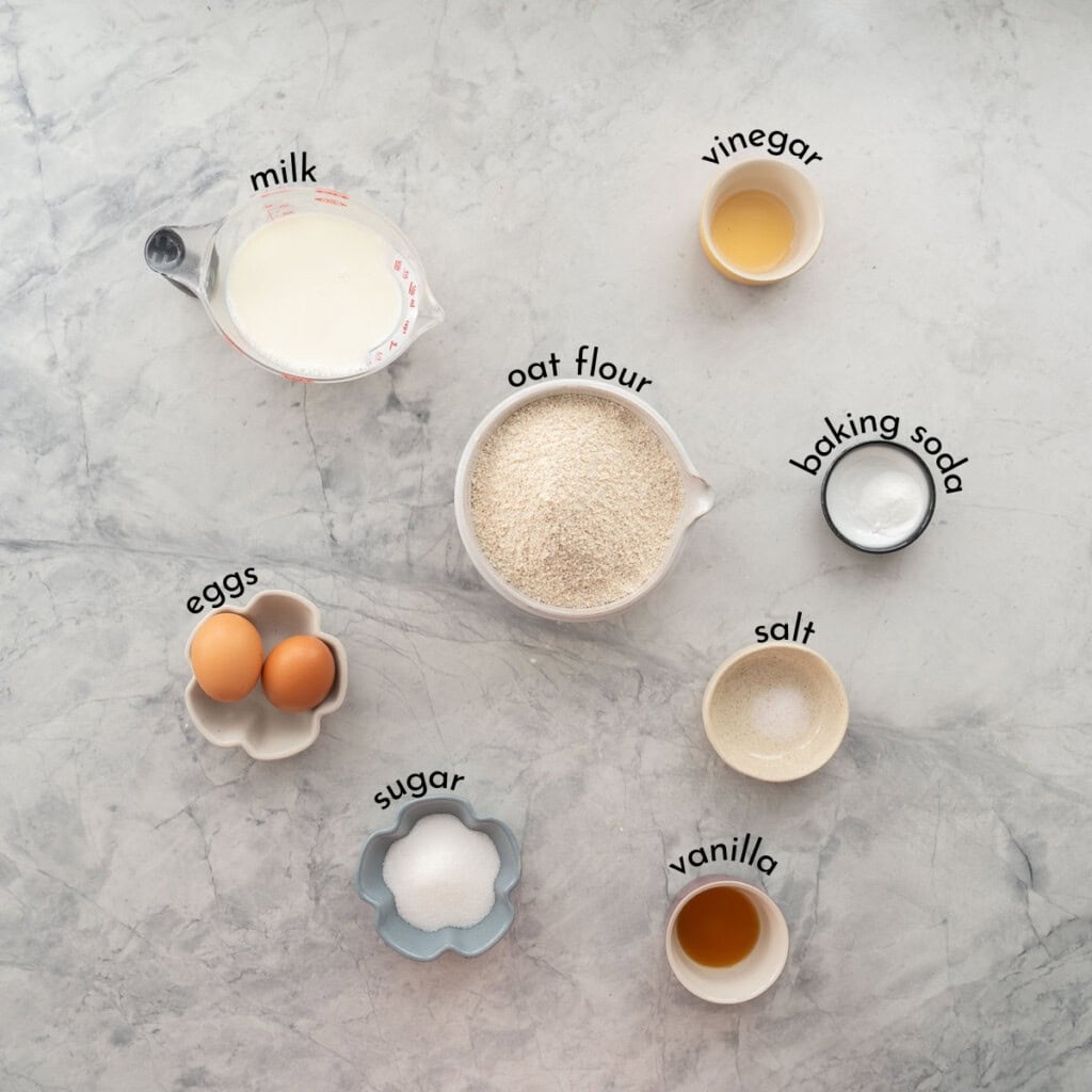 Oat Flour Pancakes - My Kids Lick The Bowl