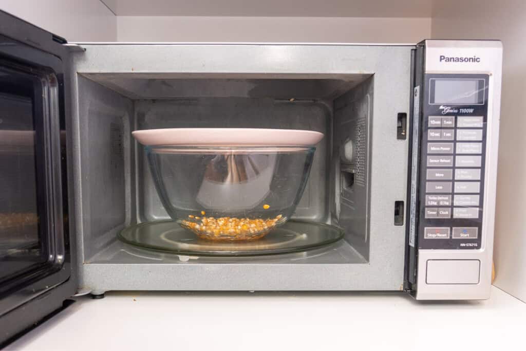 Microwave Popcorn - My Kids Lick The Bowl