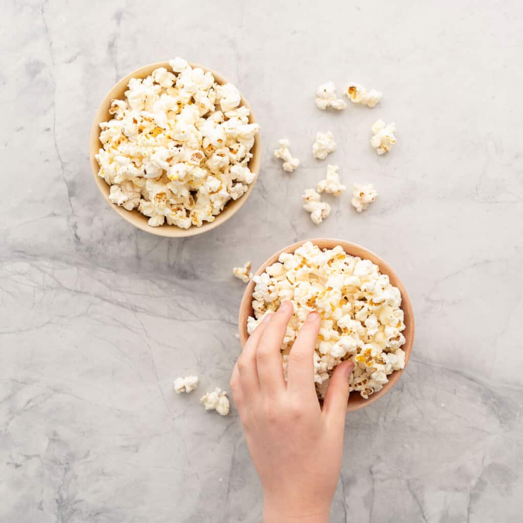 Microwave Popcorn - My Kids Lick The Bowl