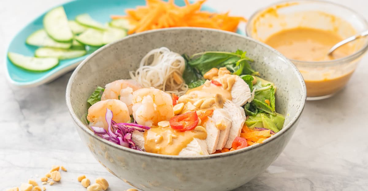 Summer Roll Bowls - My Kids Lick The Bowl