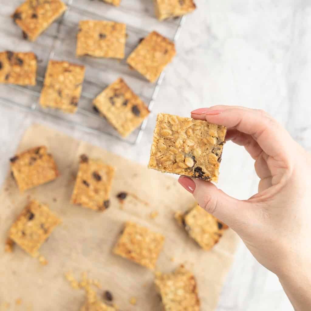 Oat Slice Recipe - My Kids Lick The Bowl