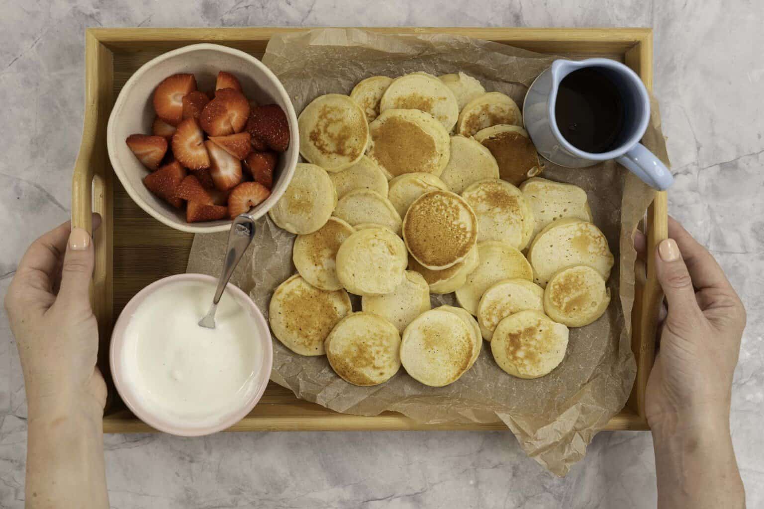 Mini Pancakes - My Kids Lick The Bowl
