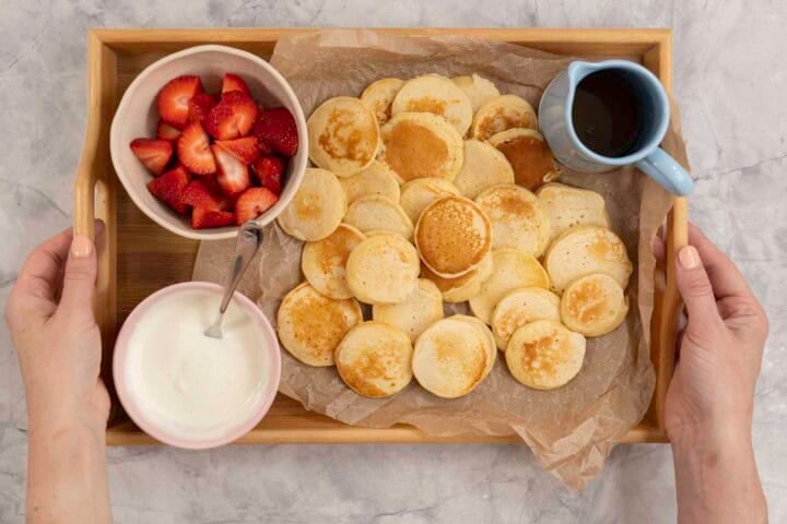 Mini Pancakes - My Kids Lick The Bowl