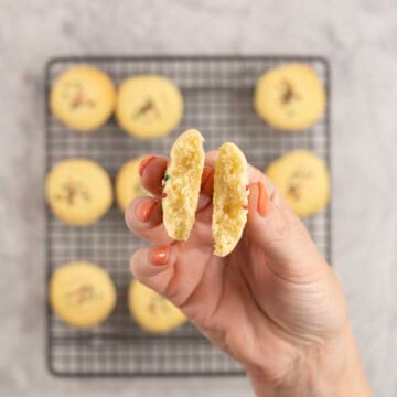 Whipped Shortbread - My Kids Lick The Bowl