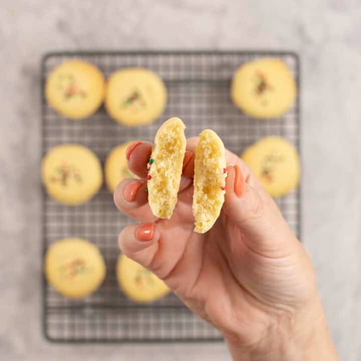 Whipped Shortbread - My Kids Lick The Bowl