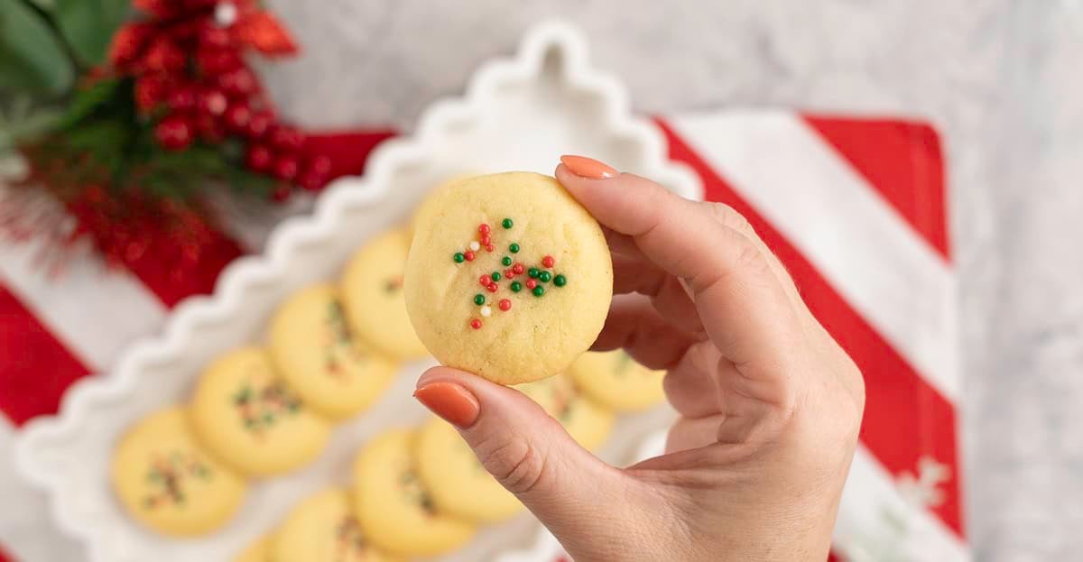 Whipped Shortbread - My Kids Lick The Bowl